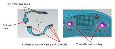 Gas Assisted Injection Molding Factory | Molded Plastic Services